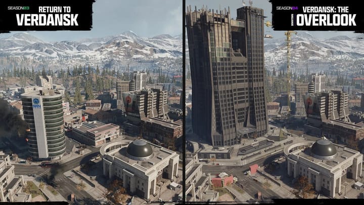 All Verdansk map changes in Warzone Season 4