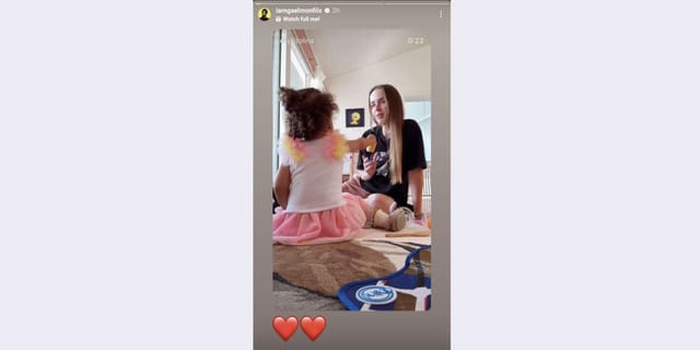 Gael Monfils sends his love to wife, Elina Svitolina, & daughter, Skai ...