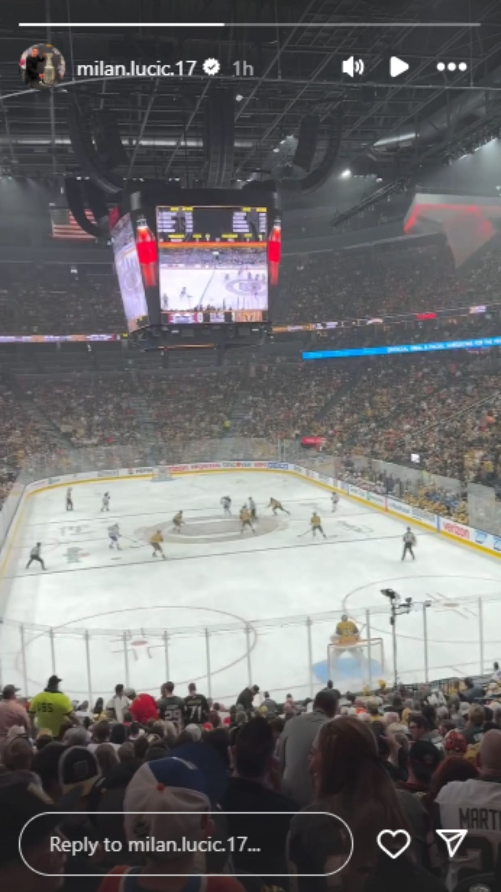 Milan Lucic’s daughter Valentina cheers on Leon Draisaitl with 3-word ...