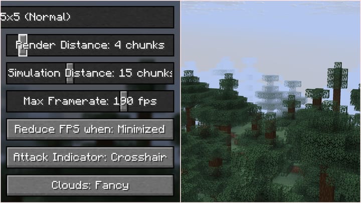 How to experience new fog in Minecraft