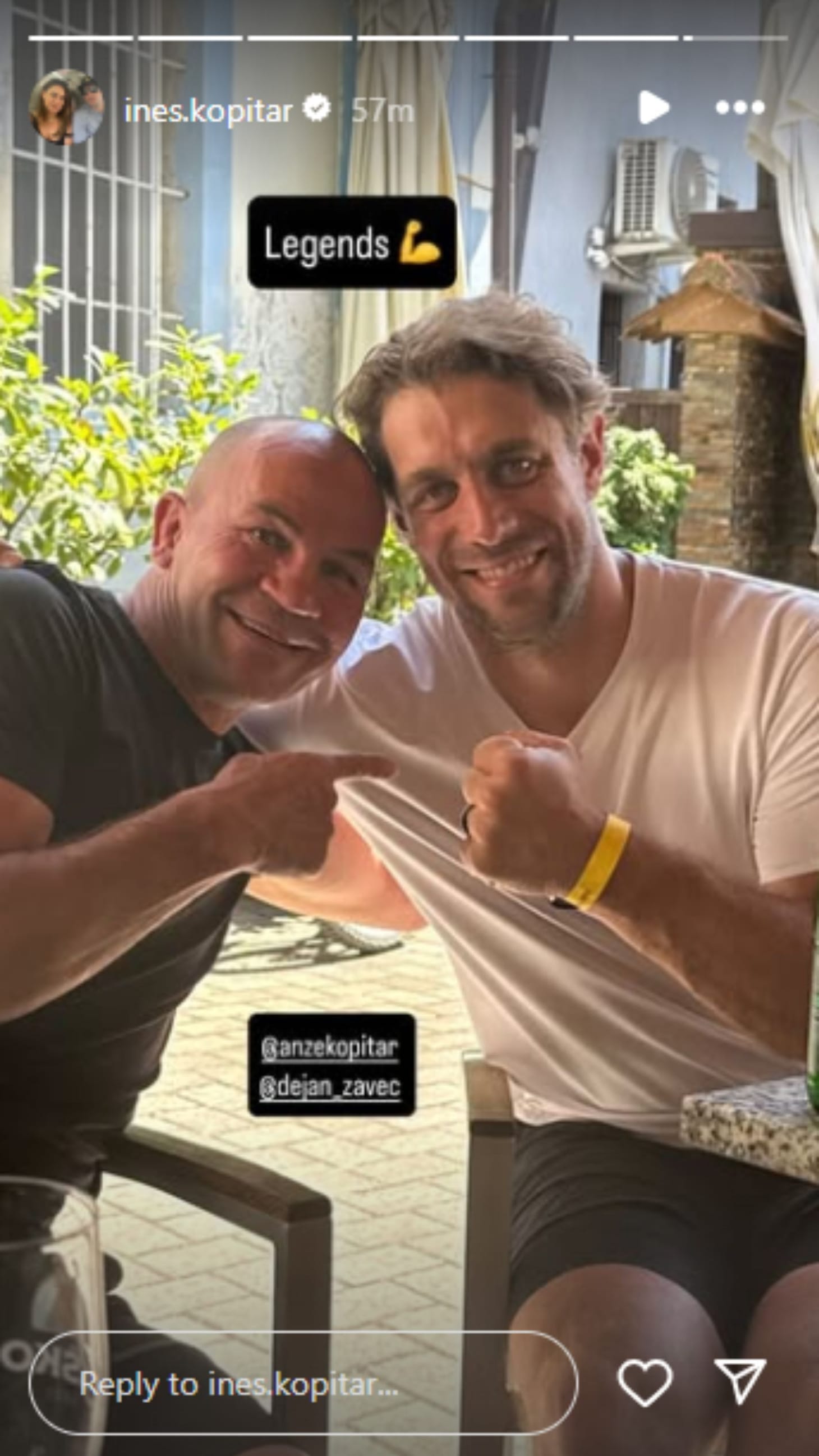 Anze Kopitar's wife Ines drops 1-word reaction to LA Kings captain linking up with former IBF ...