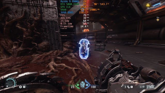 DOOM: The Dark Ages RTX 5080 GPU benchmarks – 4K Ultra performance review