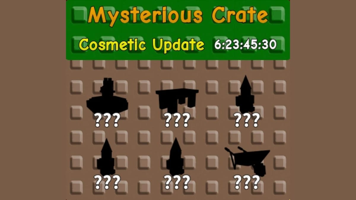 Grow a Garden Mysterious Crate Guide