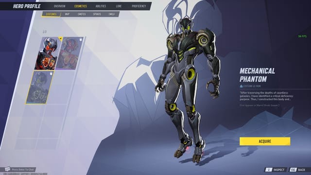 How to unlock Ultron Mechanical Phantom skin in Marvel Rivals