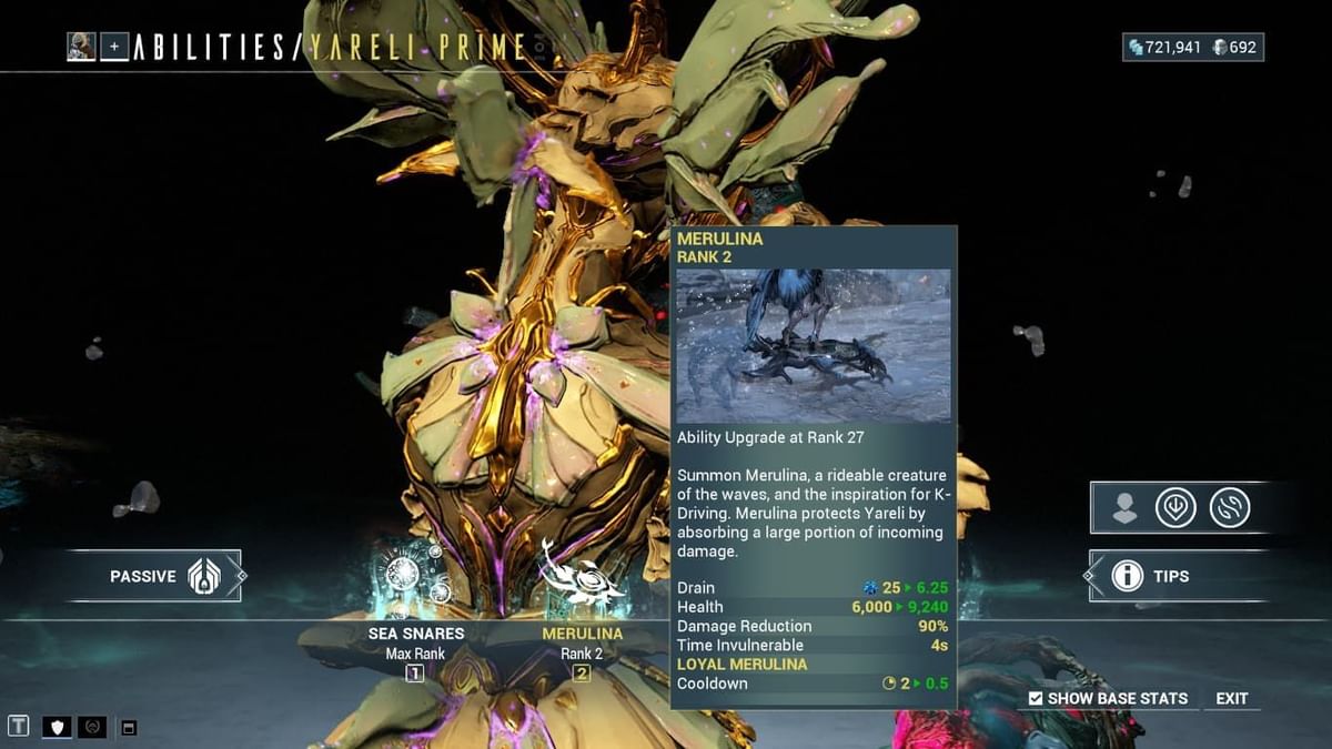 Warframe: Yareli Prime build guide