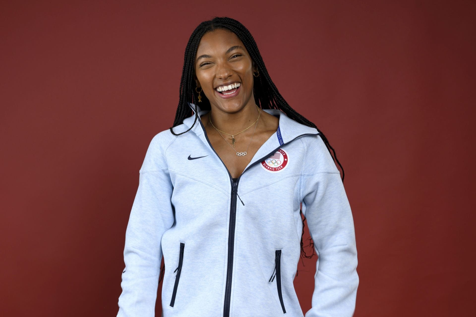 Tara Davis-Woodhall shares unfazed reaction to body-shaming remark ...