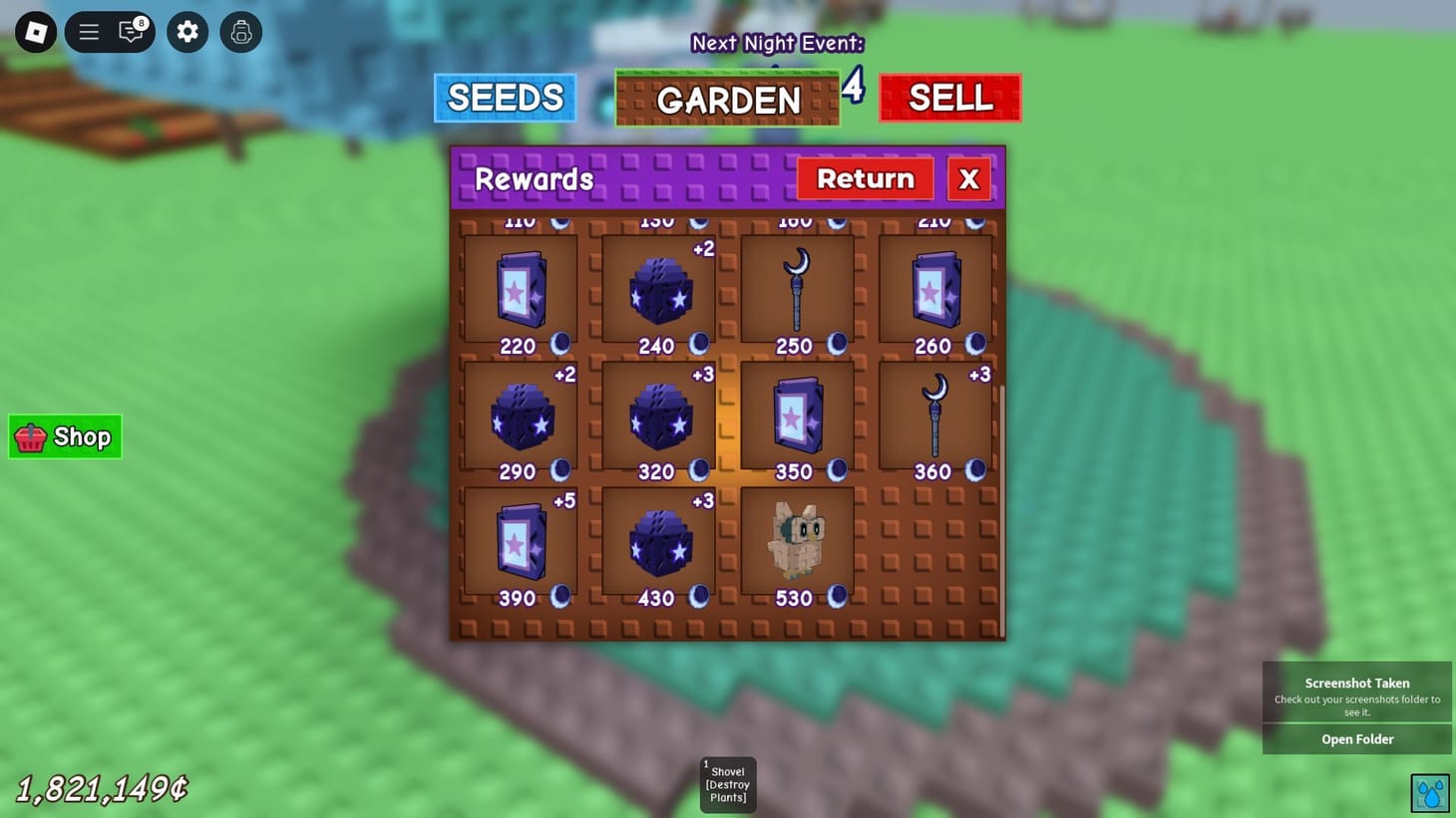 What does the Raccoon do in Grow a Garden?