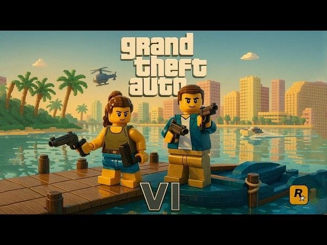 "Ai slop": Fans react to LEGO GTA 6 trailer 2 AI remake