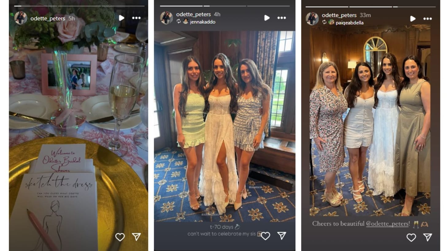 In Photos: Zach Werenski's fiancee Odette hosts fun activities ...