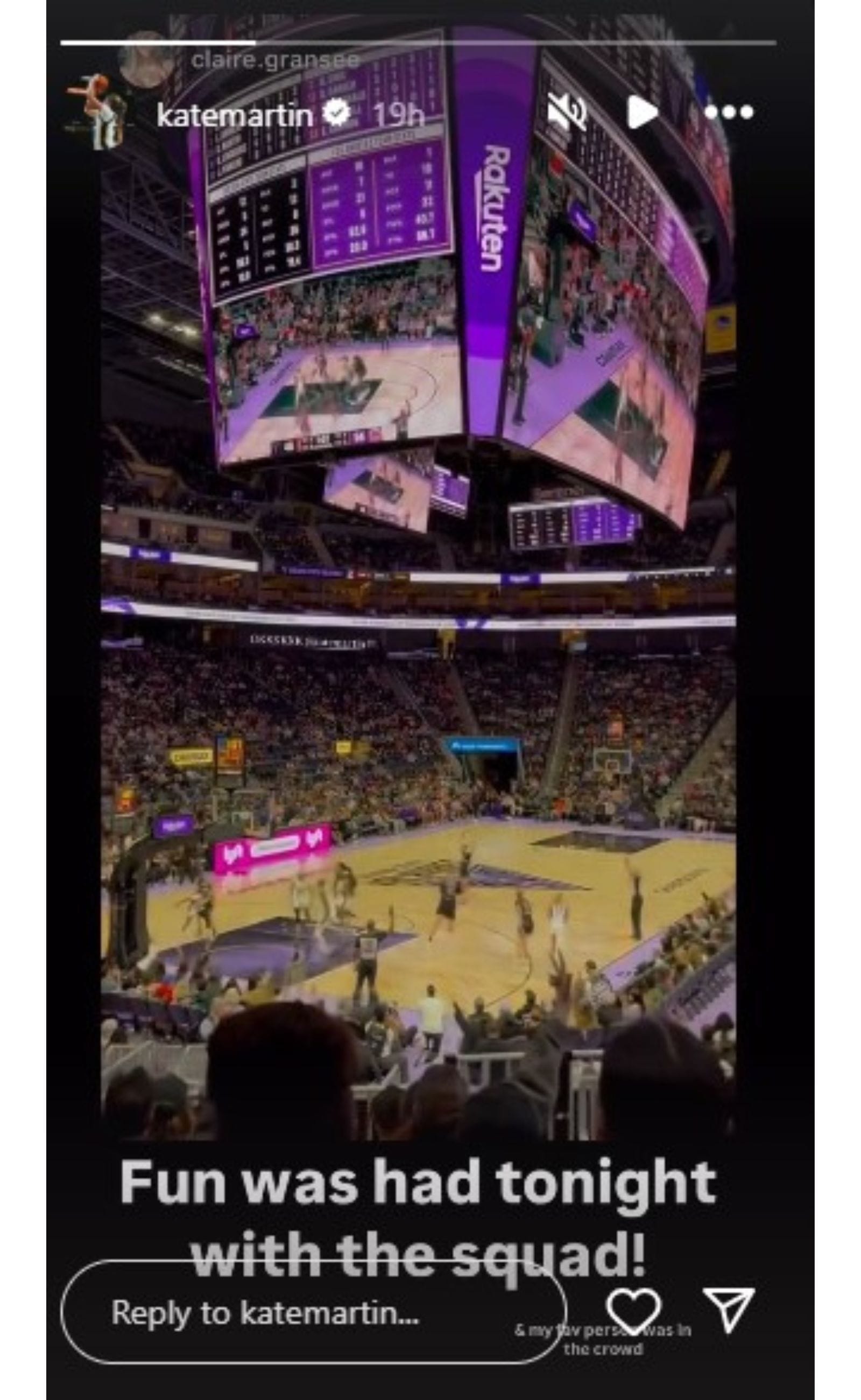 Valkyries' Kate Martin sends a wholesome message to girlfriend Claire ...