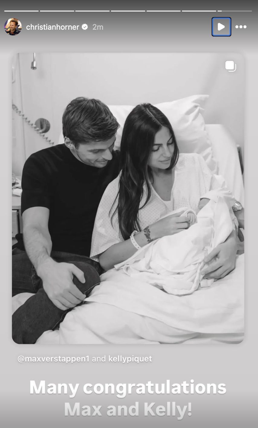 Christian Horner drops 5-word reaction to Max Verstappen announcing his ...