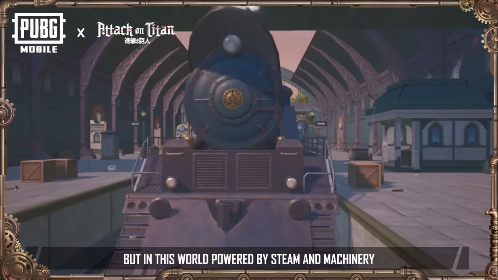 Steampunk Frontier mode in the PUBG Mobile 3.8 update: Themed areas, Attack on Titan items, and more