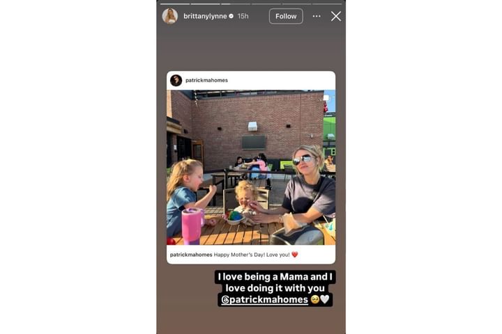 Patrick Mahomes' wife, Brittany, captures her 2 toddlers stepping into ...