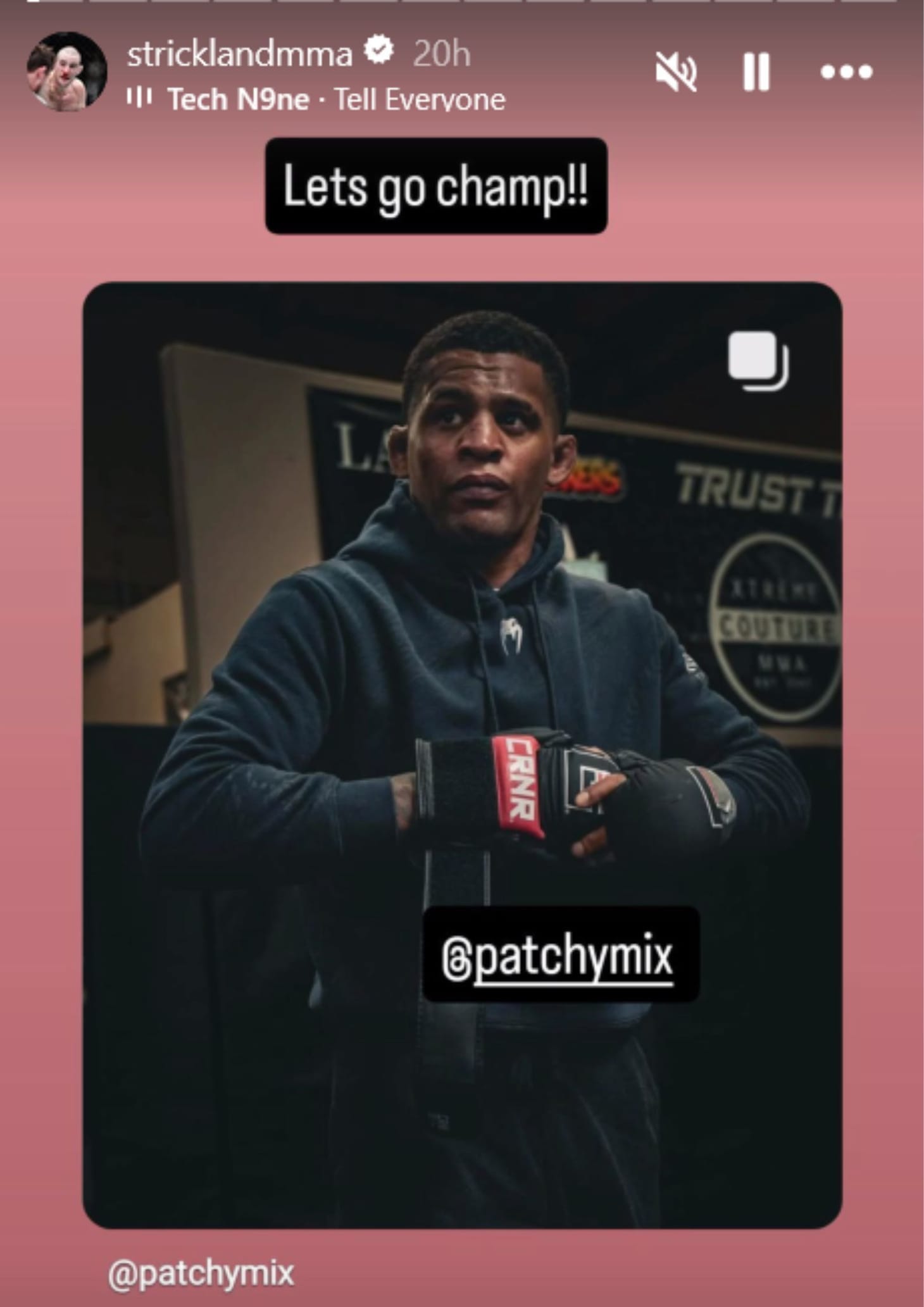 Sean Strickland issues three-word reaction to Patchy Mix officially ...