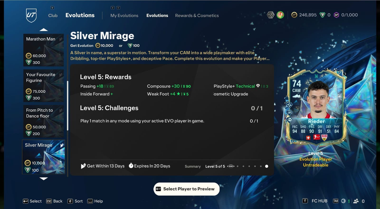 EA FC 25 Silver Mirage Evolution guide: Best players to use, all upgrades, requirements, and more