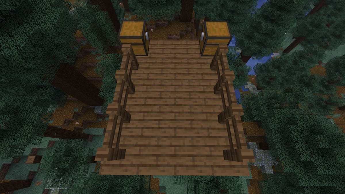 How to make simple happy ghast station in Minecraft