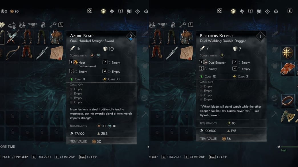 How to respec in No Rest for The Wicked