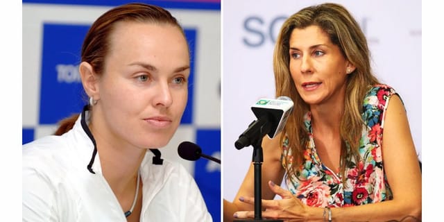 "Martina Hingis was the most unpredictable, she was like a chess player ...