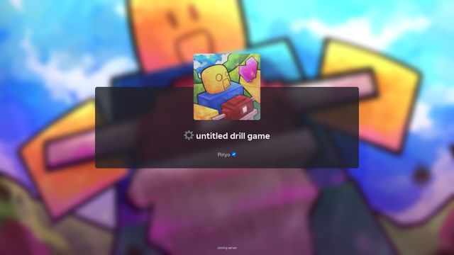 Untitled Drill Game Crafting guide