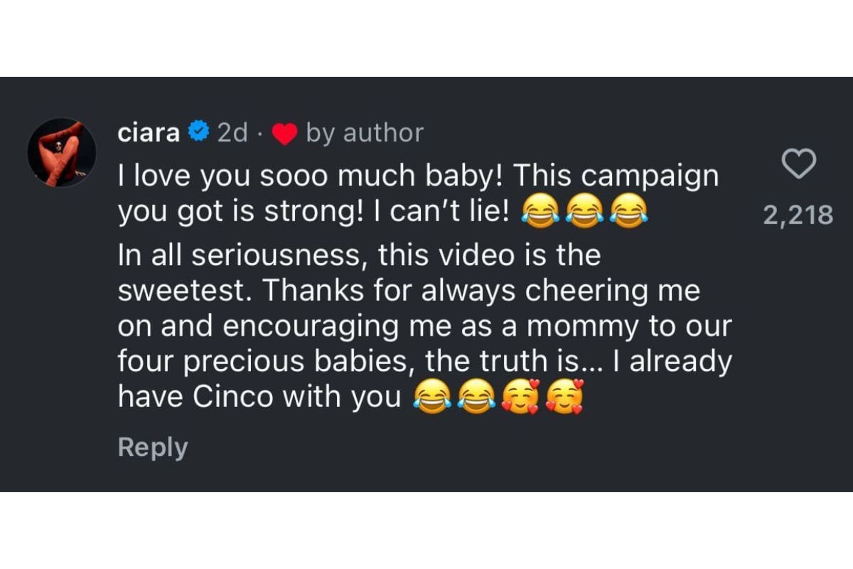 Russell Wilson's wife Ciara thanks Giants QB and kids for making her ...