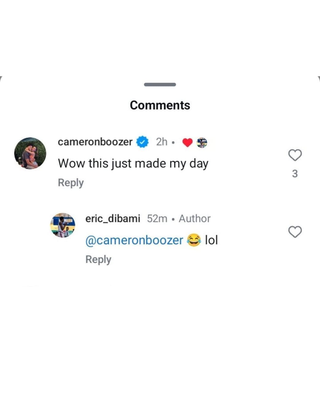 Carlos Boozer's son Cameron Boozer, shares a 3-word reaction as former ...