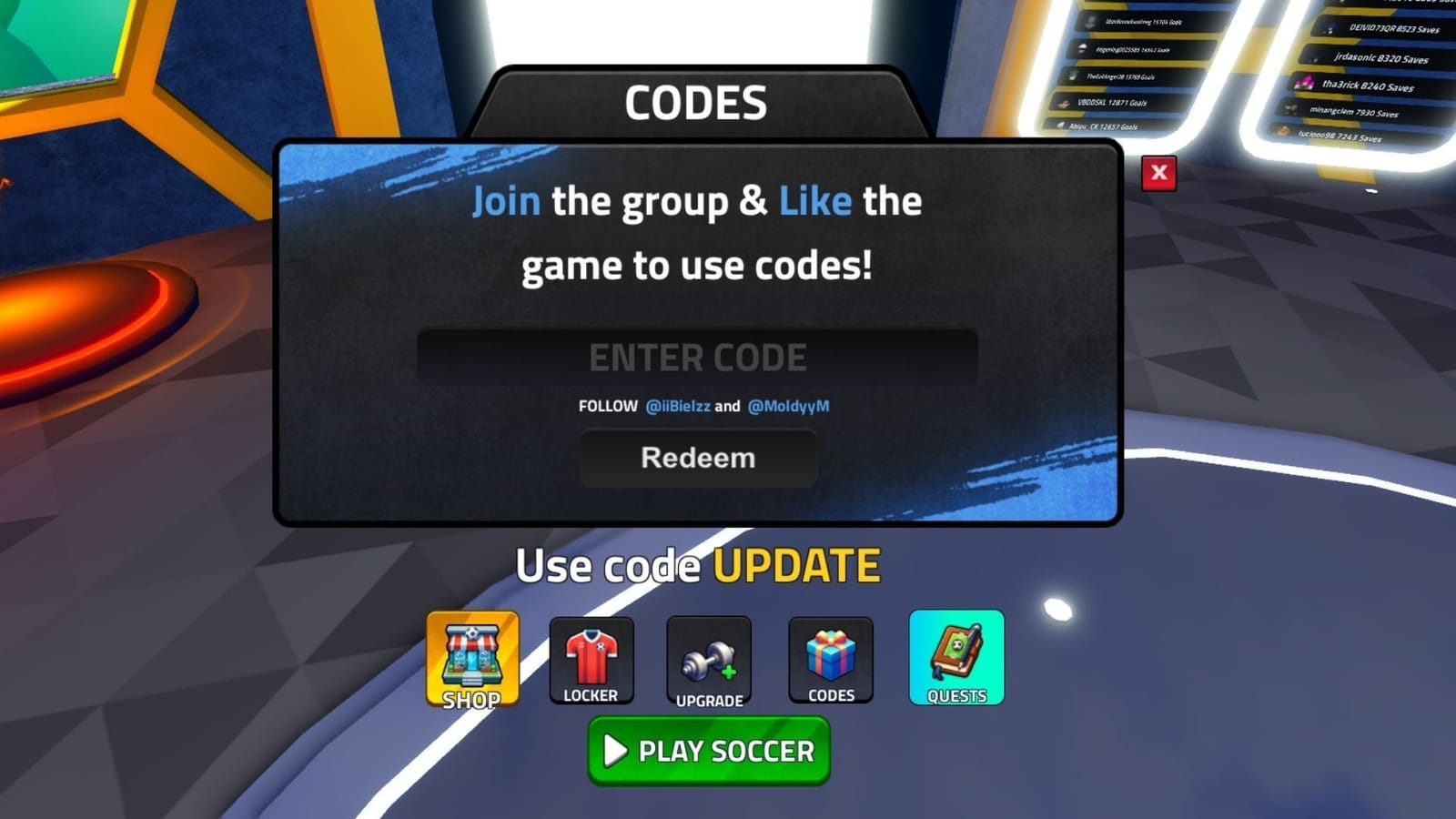 Ultimate Soccer codes (May 2025)