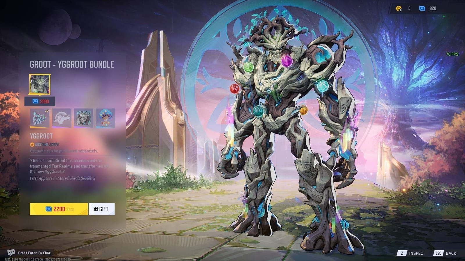 How to unlock Groot Yggroot skin in Marvel Rivals