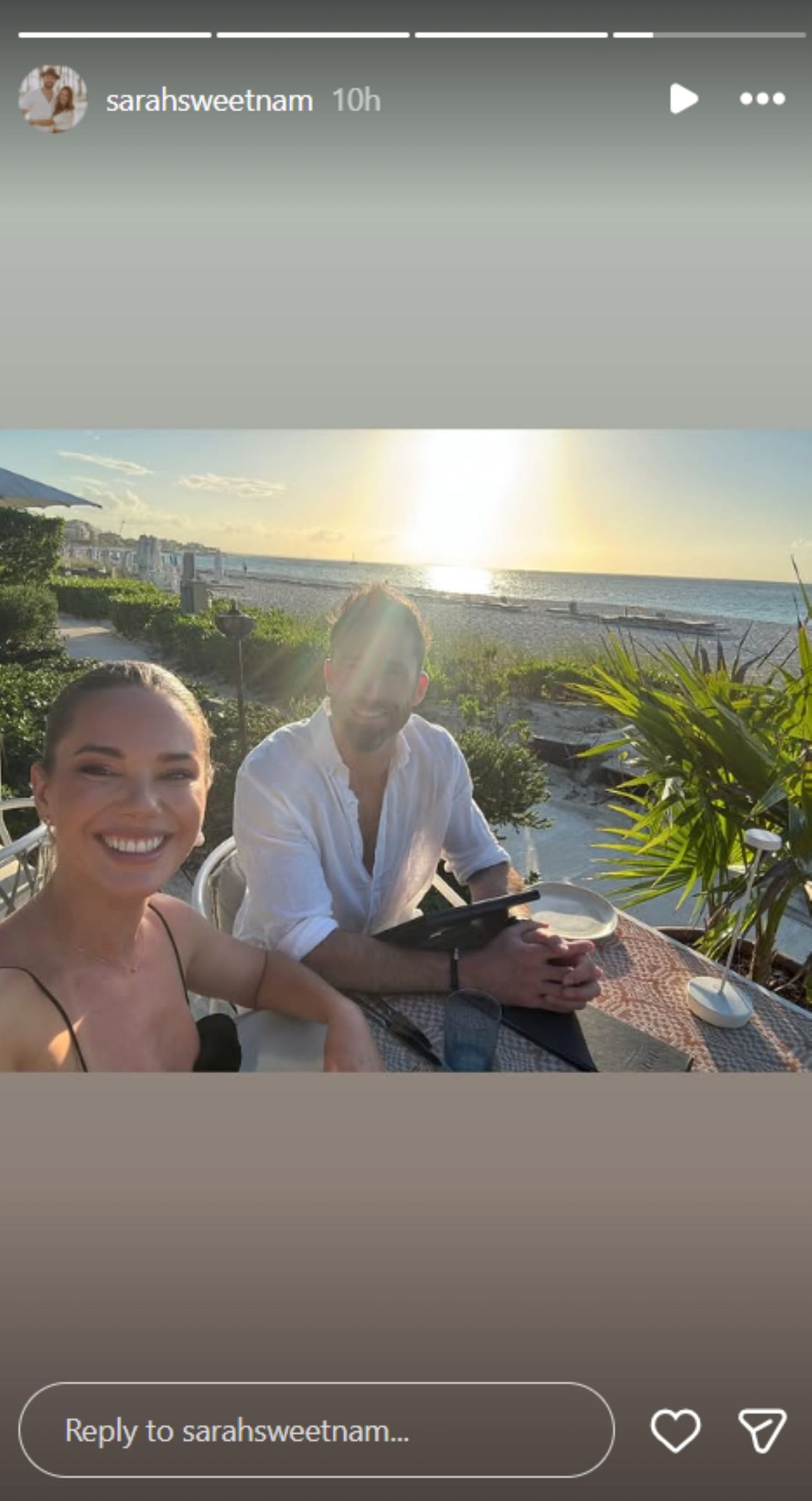 In Photos: Erik Gudbranson and wife Sarah enjoy couple's day out dining ...