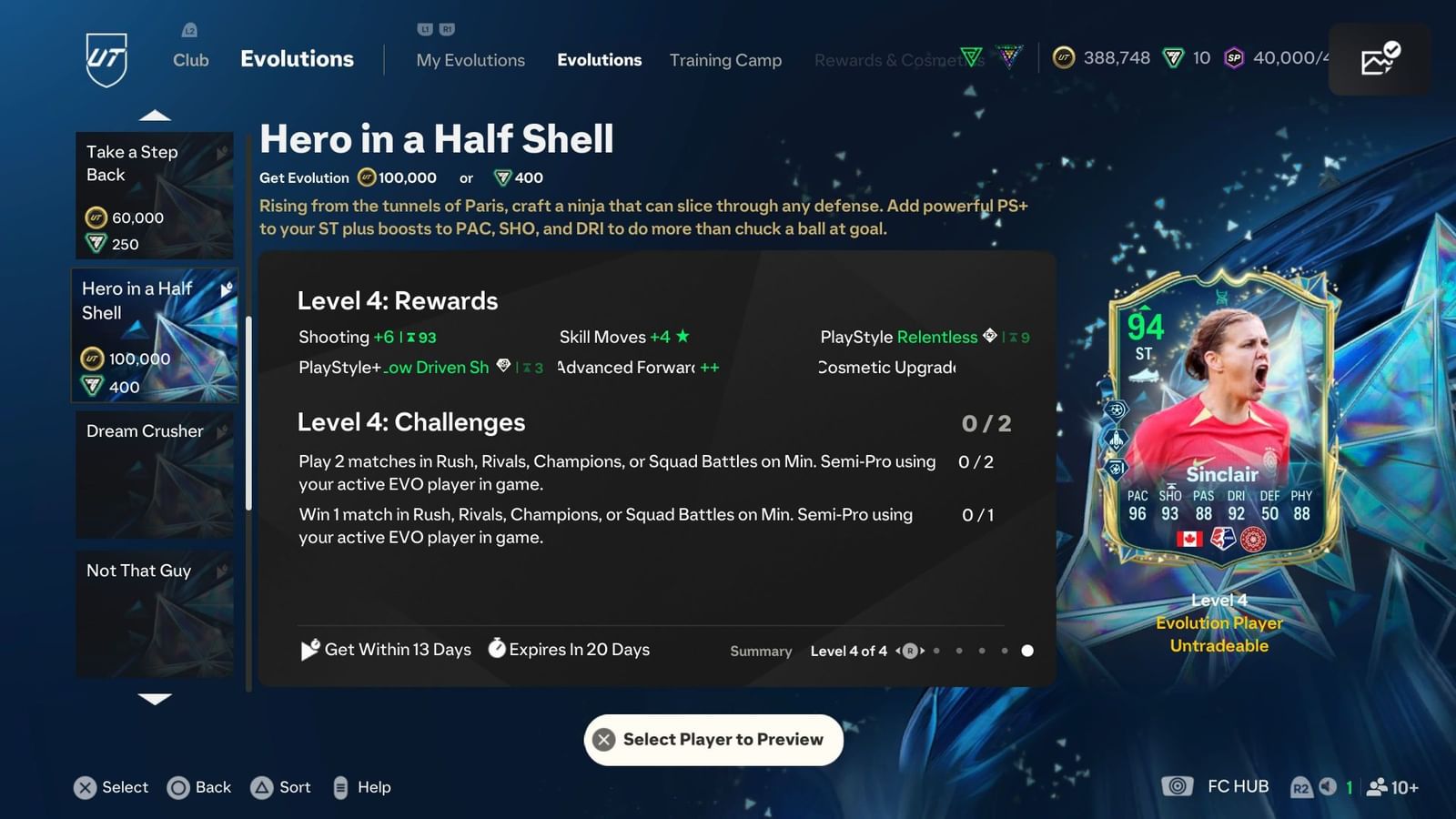 EA FC 25 Hero in a Half Shell Evolution guide: Best players to use, all upgrades, requirements ...