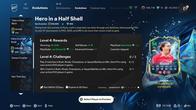EA FC 25 Hero in a Half Shell Evolution guide: Best players to use, all ...