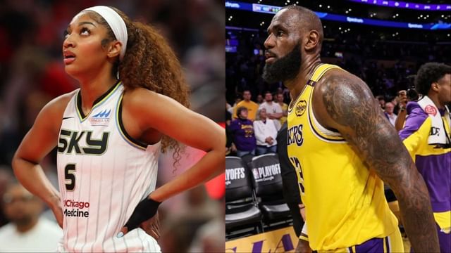 Did Angel Reese mock LeBron James with Michael Jordan comment ...