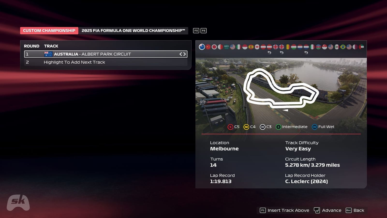 Best F1 25 Albert Park Circuit setup for the Australian GP