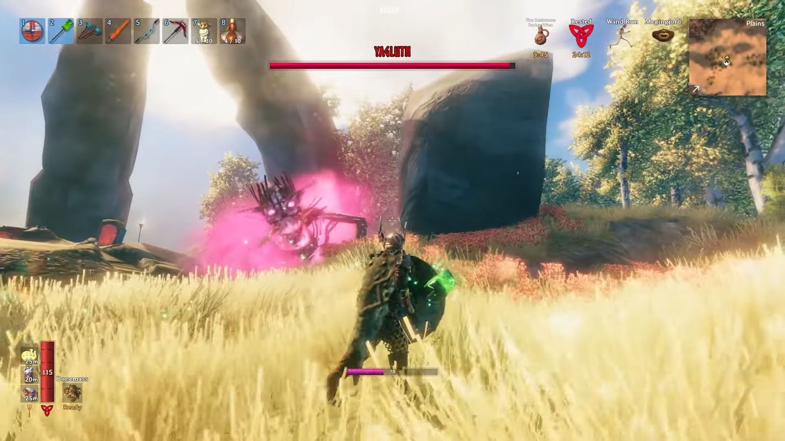 All Valheim bosses in order, and how to summon them