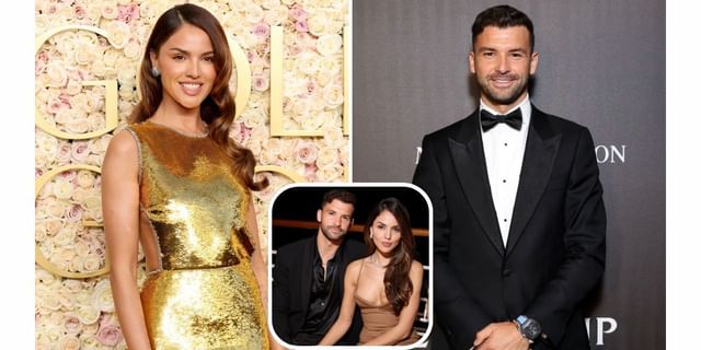 Grigor Dimitrov and girlfriend Eiza Gonzalez make relationship public with loving display on ...