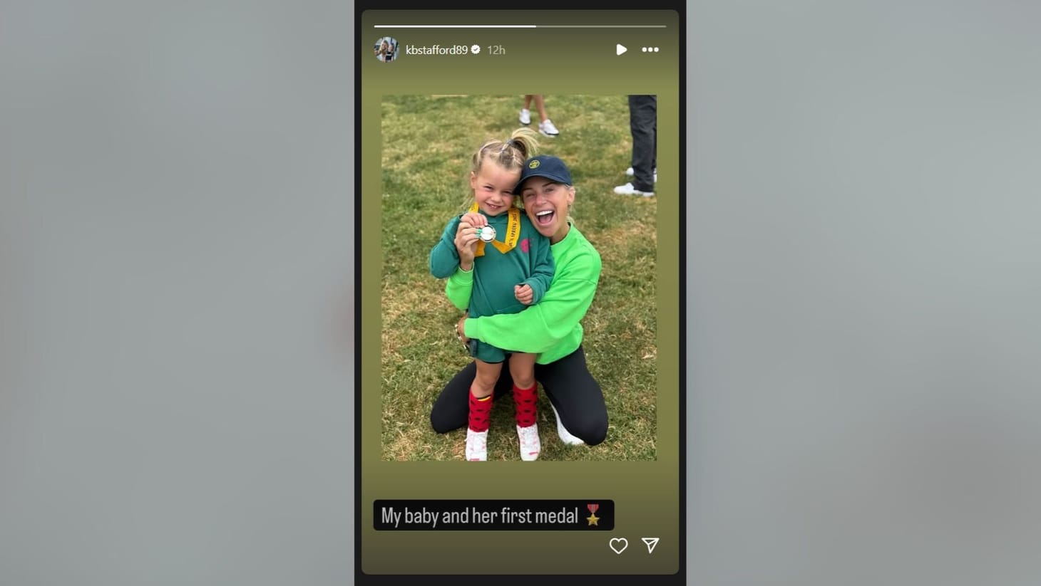 Matthew Stafford's wife Kelly beams in pride over daughter Tyler’s ...