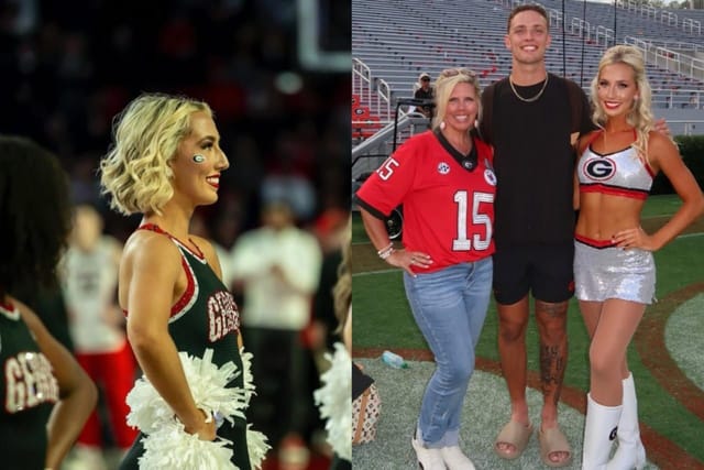 In photo: Carson Beck’s sister Kylie poses in bikini during a fun ...