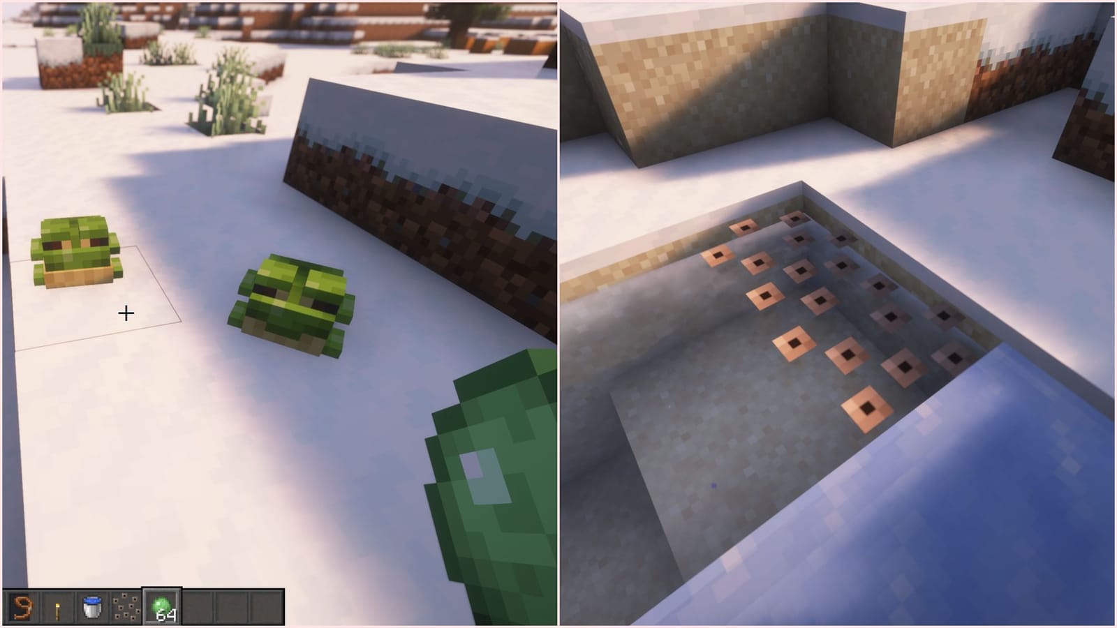 Minecraft Frog guide: Spawning, breeding, and behavior