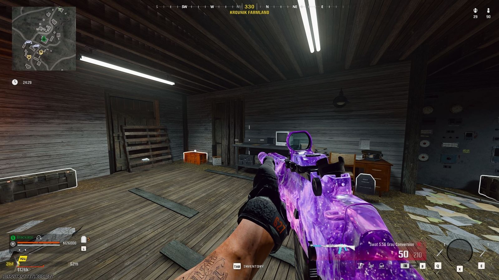 What is the Farmland Access Code in Warzone Verdansk?