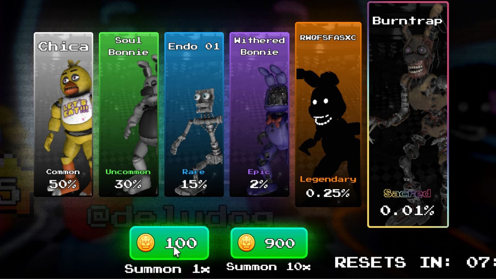 Five Nights Hunted codes (May 2025)