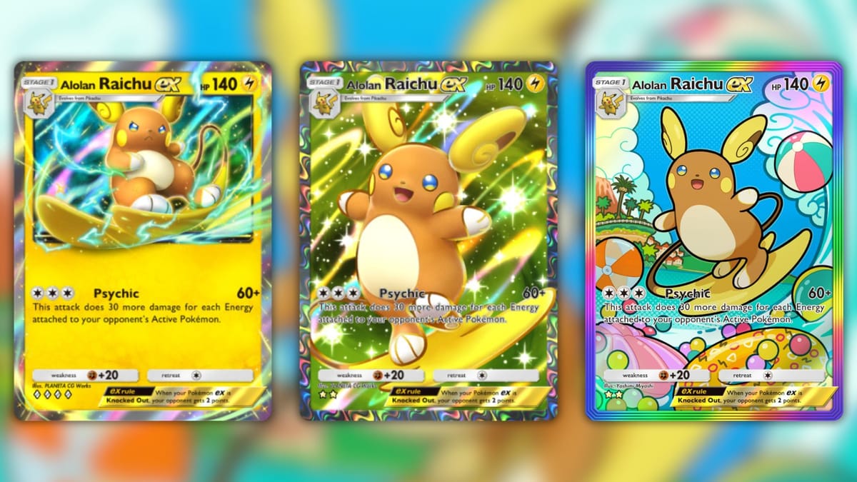 Pokemon TCG Pocket: Best Alolan Raichu ex deck guide