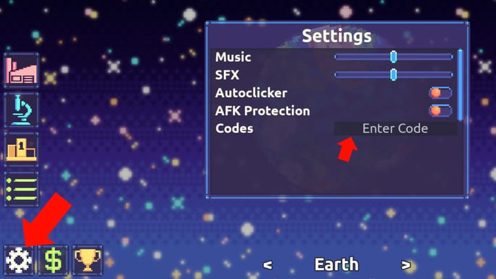 Planet Clicker 2 codes