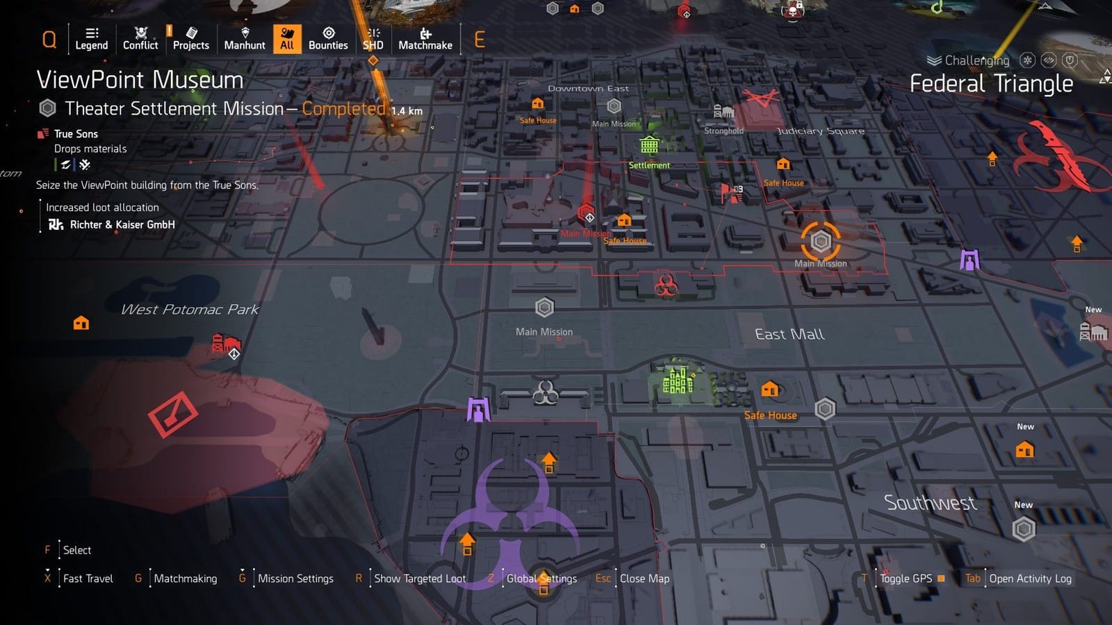 All Journey missions in The Division 2 Year 7 Season 1
