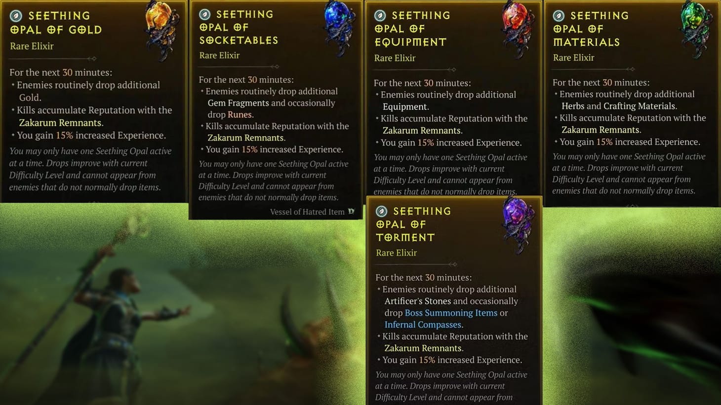 How to get and use Seething Opals in Diablo 4
