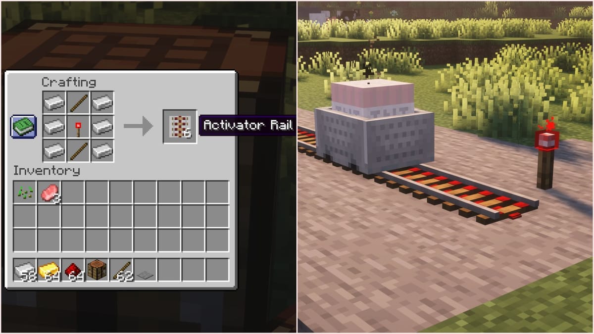Minecraft rail guide: Everything you need to know