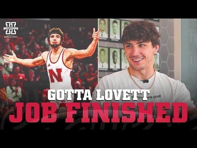 Nebraska's NCAA champ Ridge Lovett opens up about catching up to Penn ...