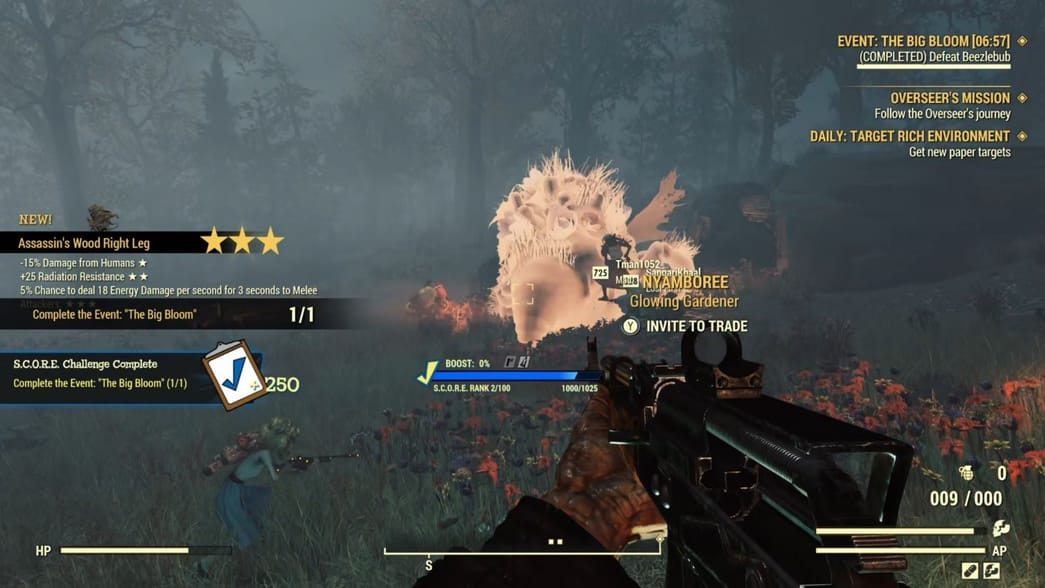 Fallout 76 Big Bloom event guide