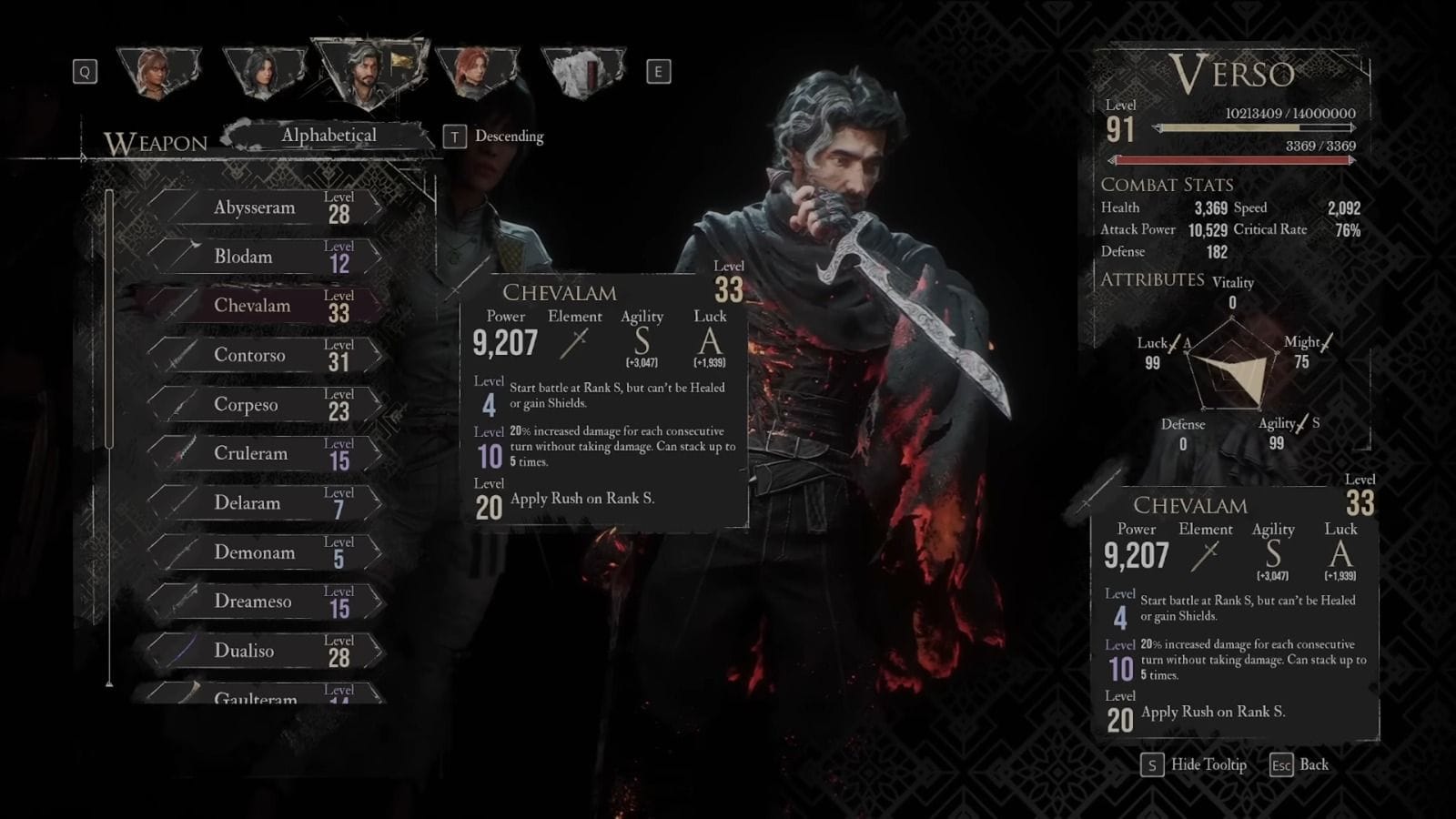 5 best weapons for Verso in Clair Obscur Expedition 33