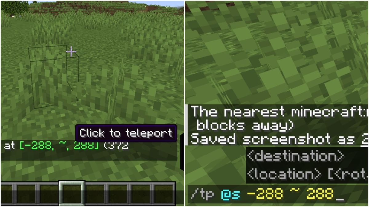 How to quickly find and explore Minecraft structures and biomes