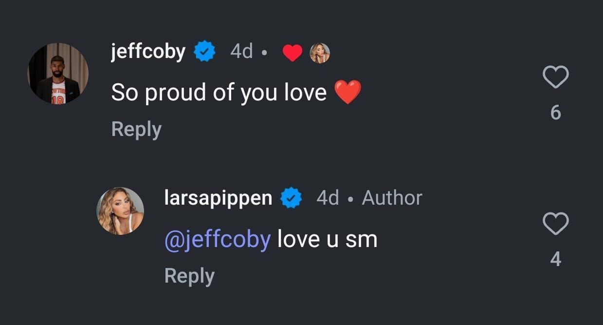 Larsa Pippen and Jeff Coby take their relationship to the next level as ...