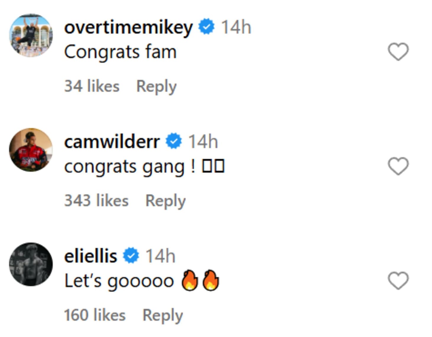 Cam Wilder, Eli Ellis & more react to Noah Neumann becoming the ...